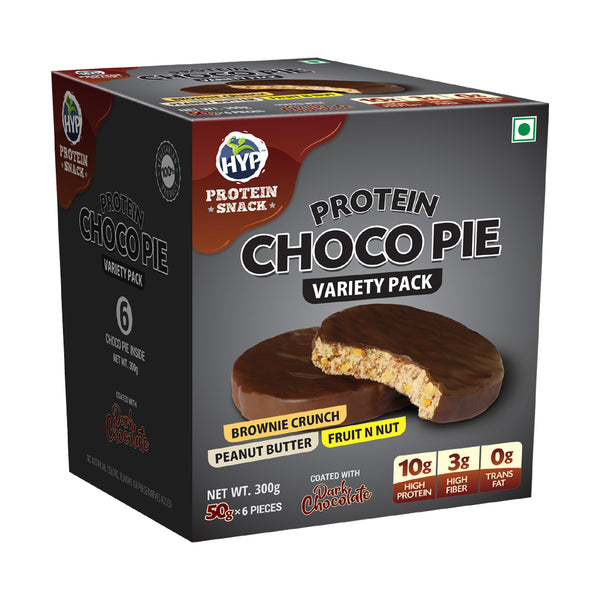 Protein Choco Pie - Variety Pack (Box of 6 Pies)